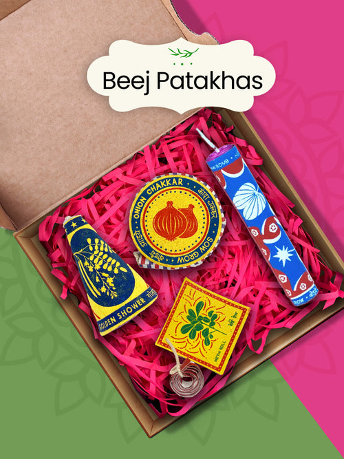 Eco Friendly Diwali Crackers | 4 in 1 Beej Patakhas Plantable Seed ...
