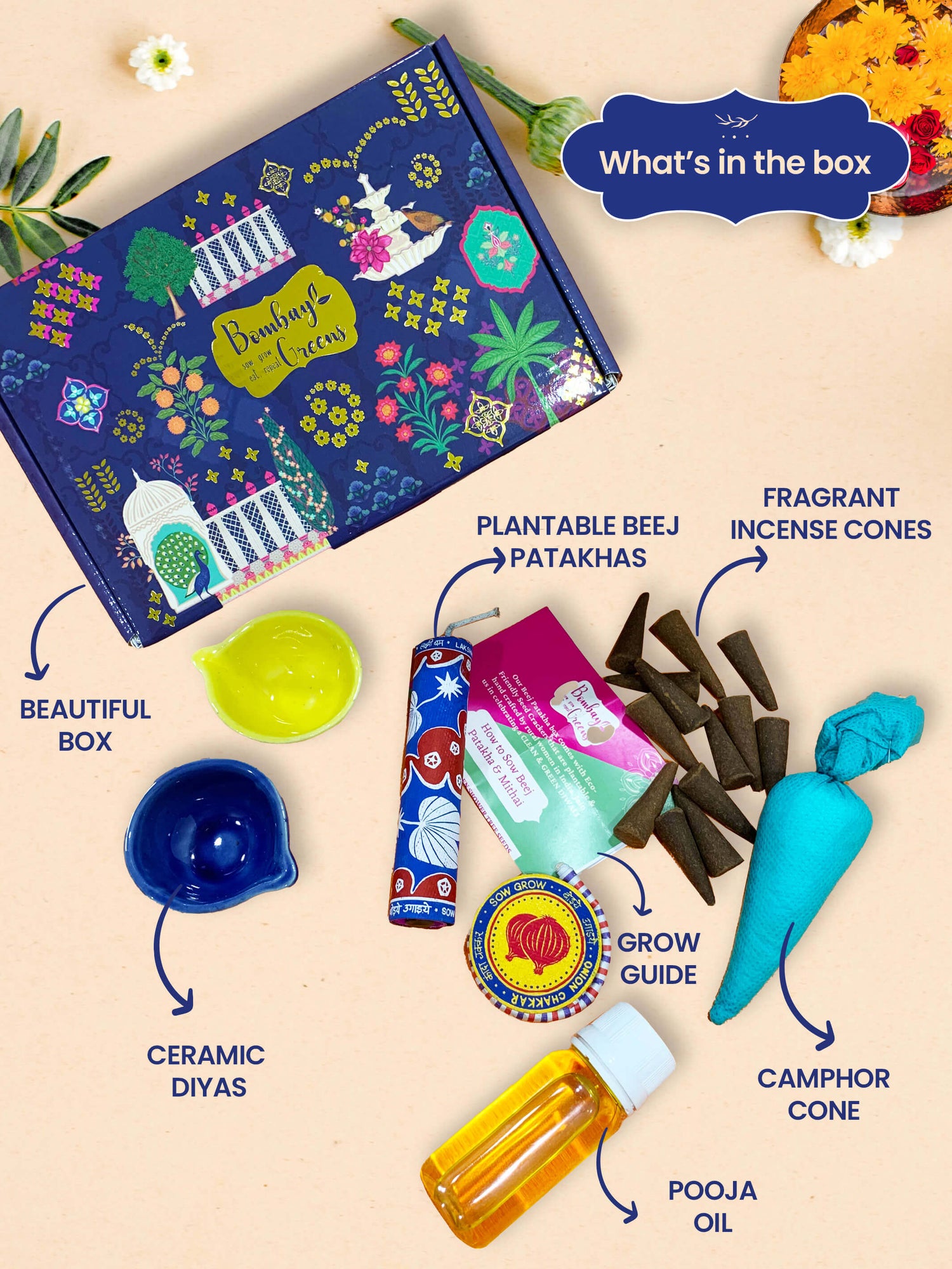 Diwali Puja Kit - Diwali Puja Samagri Kit (5 in 1) Online in India